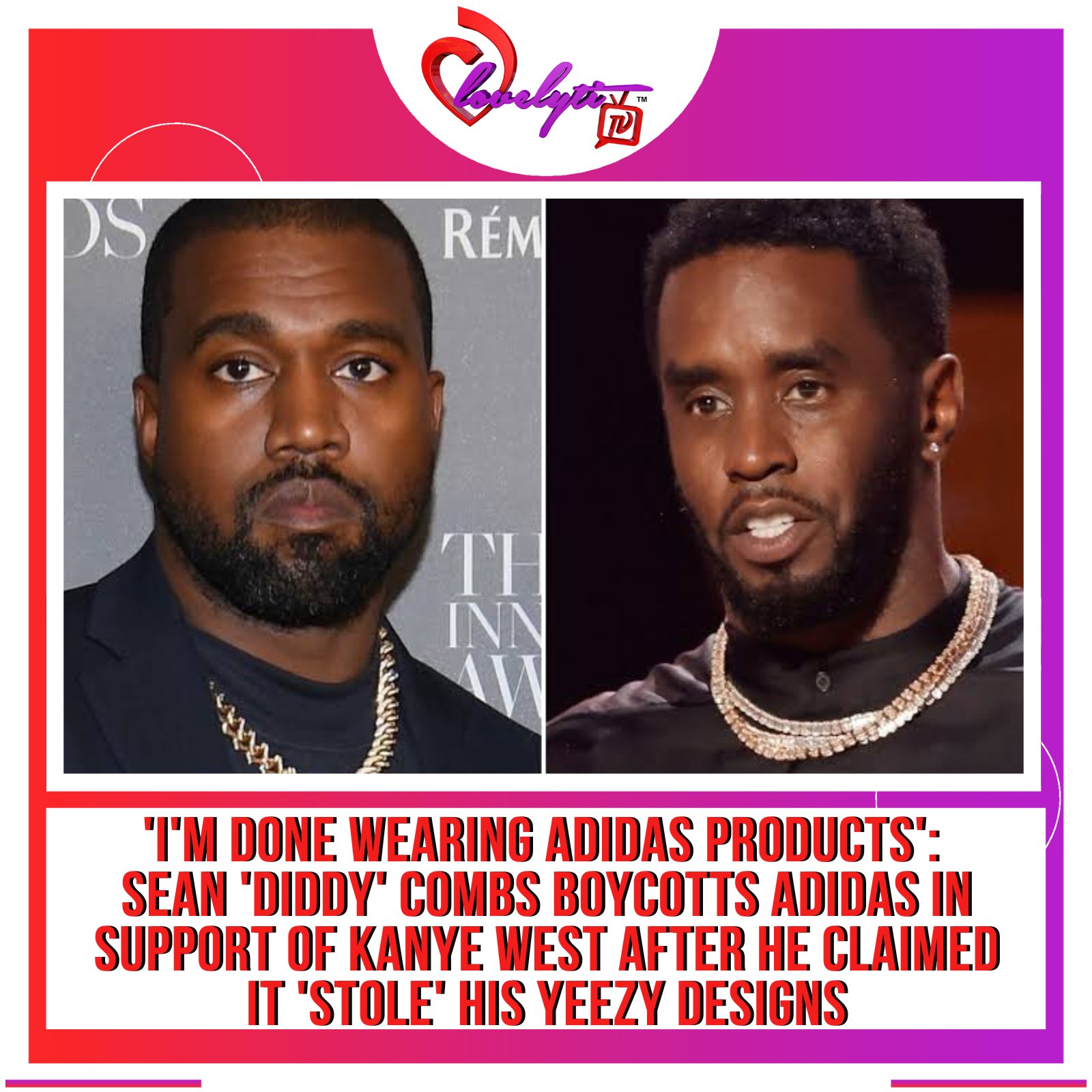 Sean Combs And Kanye West Sean Combs And Kanye West