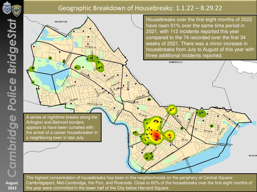 Did you know? Our Crime Analysis Unit produces heat maps every month on ...