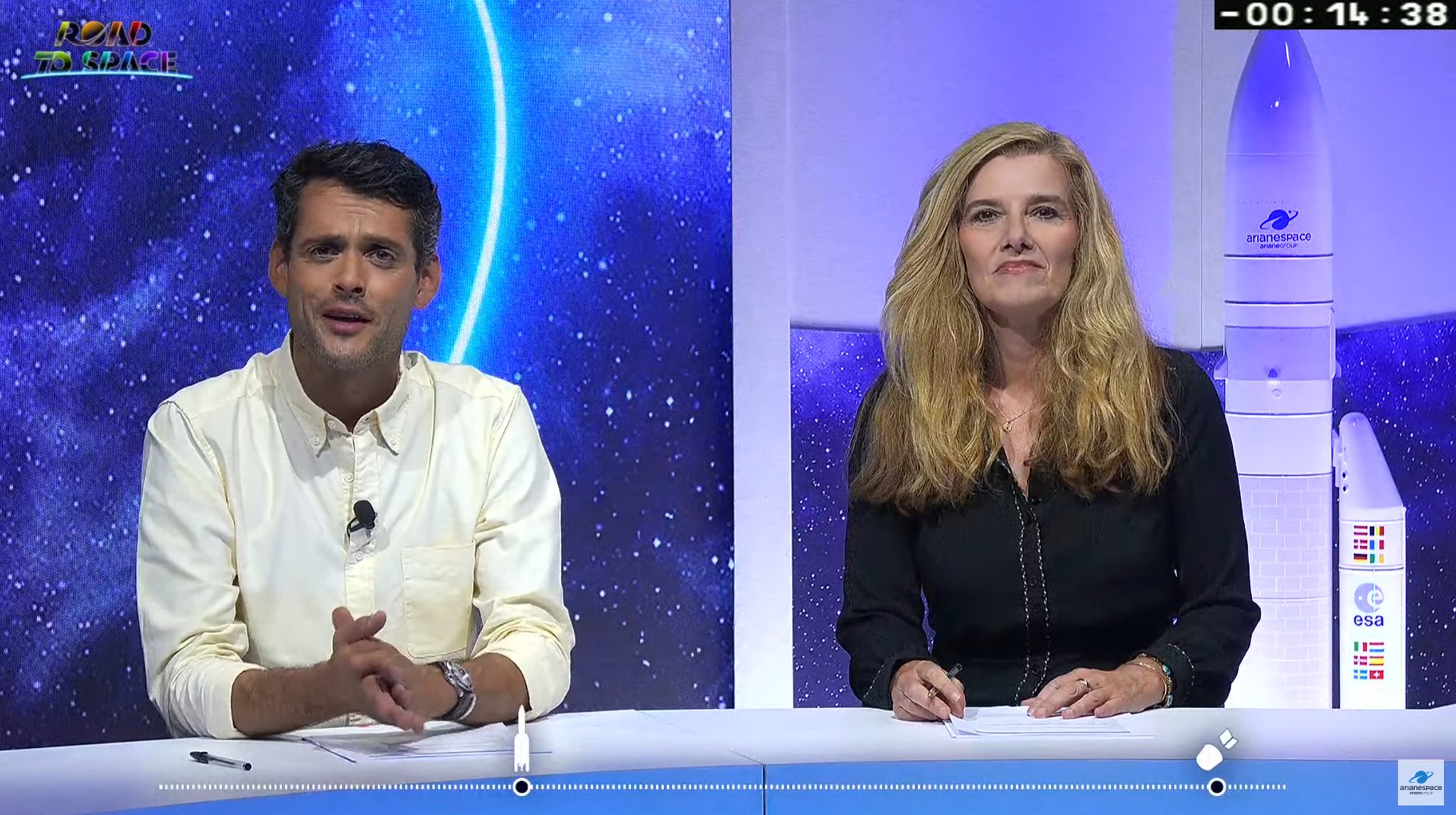 Chris Bergin - NSF on Twitter: "It's "Show The Rocket!" time. Arianespace livestream: https://t ...