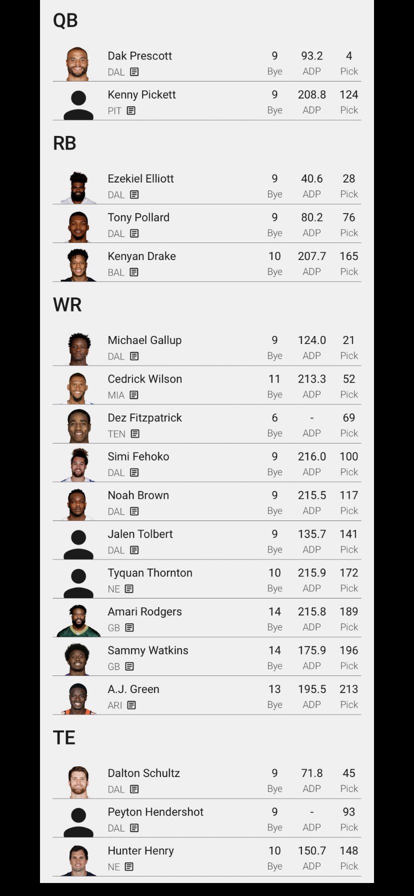 Literal Larry on Twitter: "@JustinMacmahan @UnderdogFantasy Pretty sure it was cuz of this. You ...