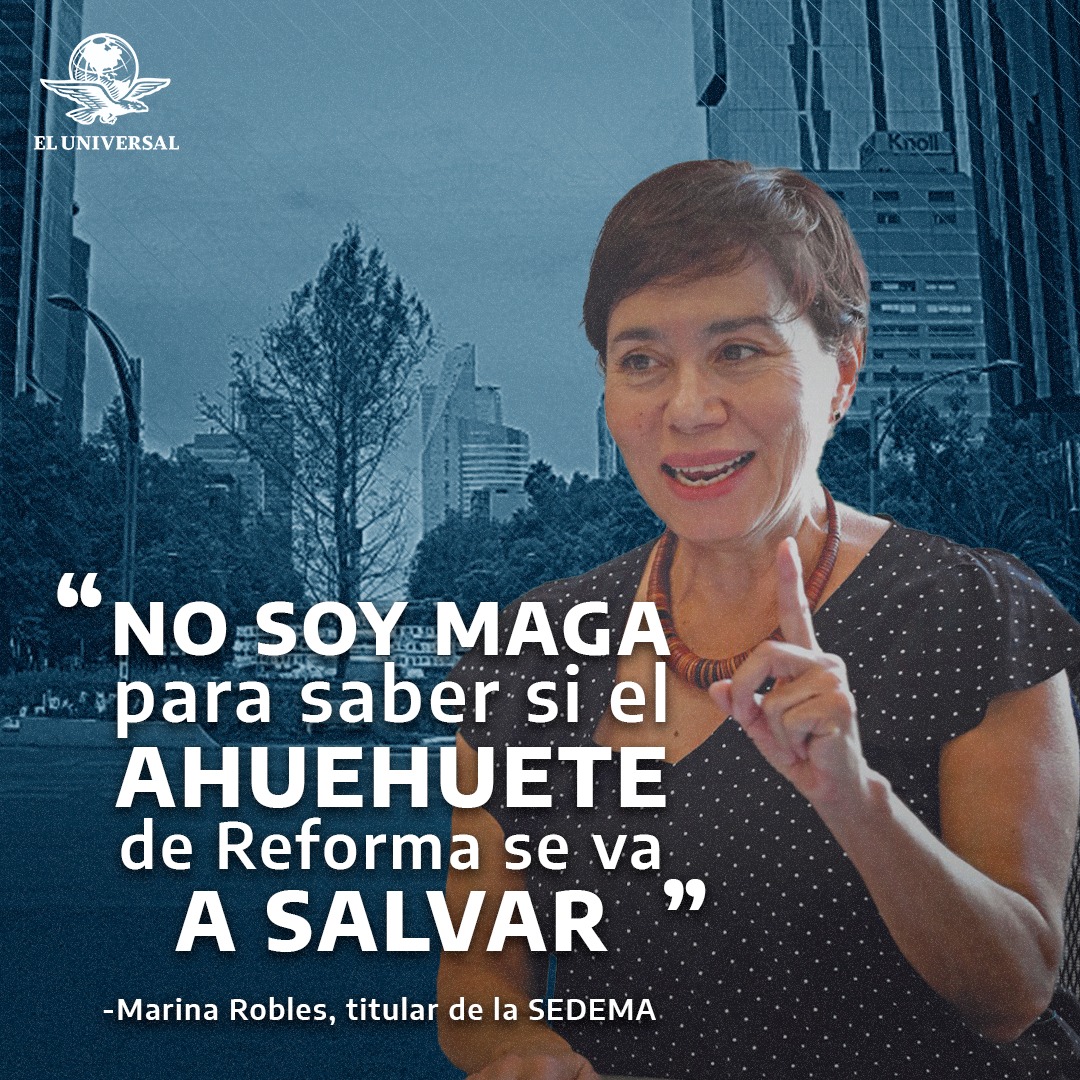 🟢 La Secretaria del Medio Ambiente, Marina Robles puntualizó que como ...