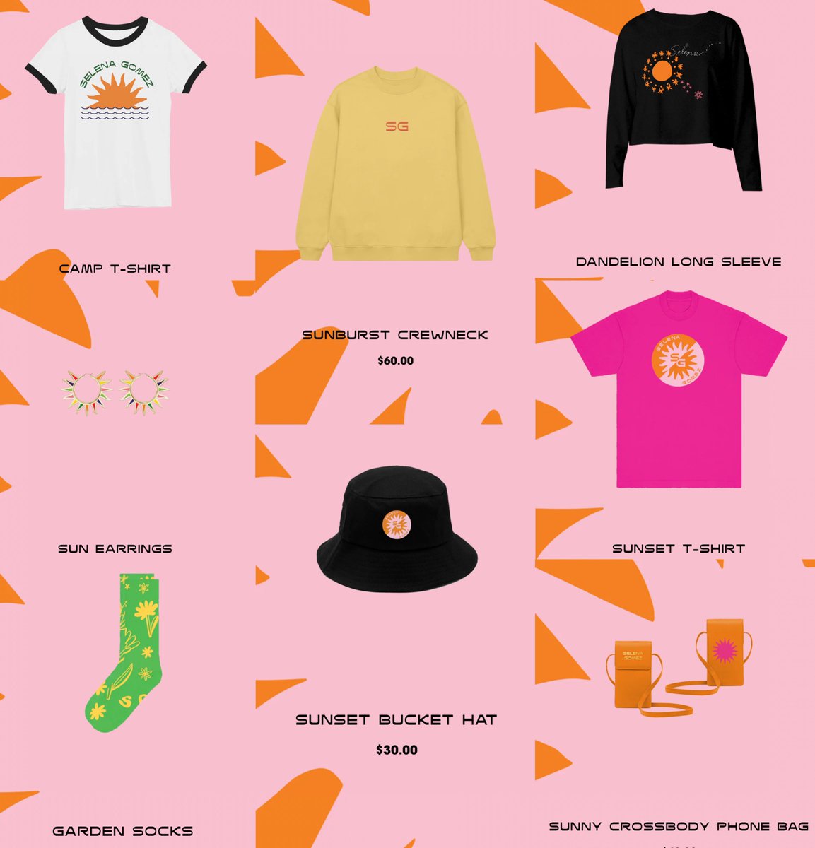 Selena Gomez has new merch on her official store relating to the word ...