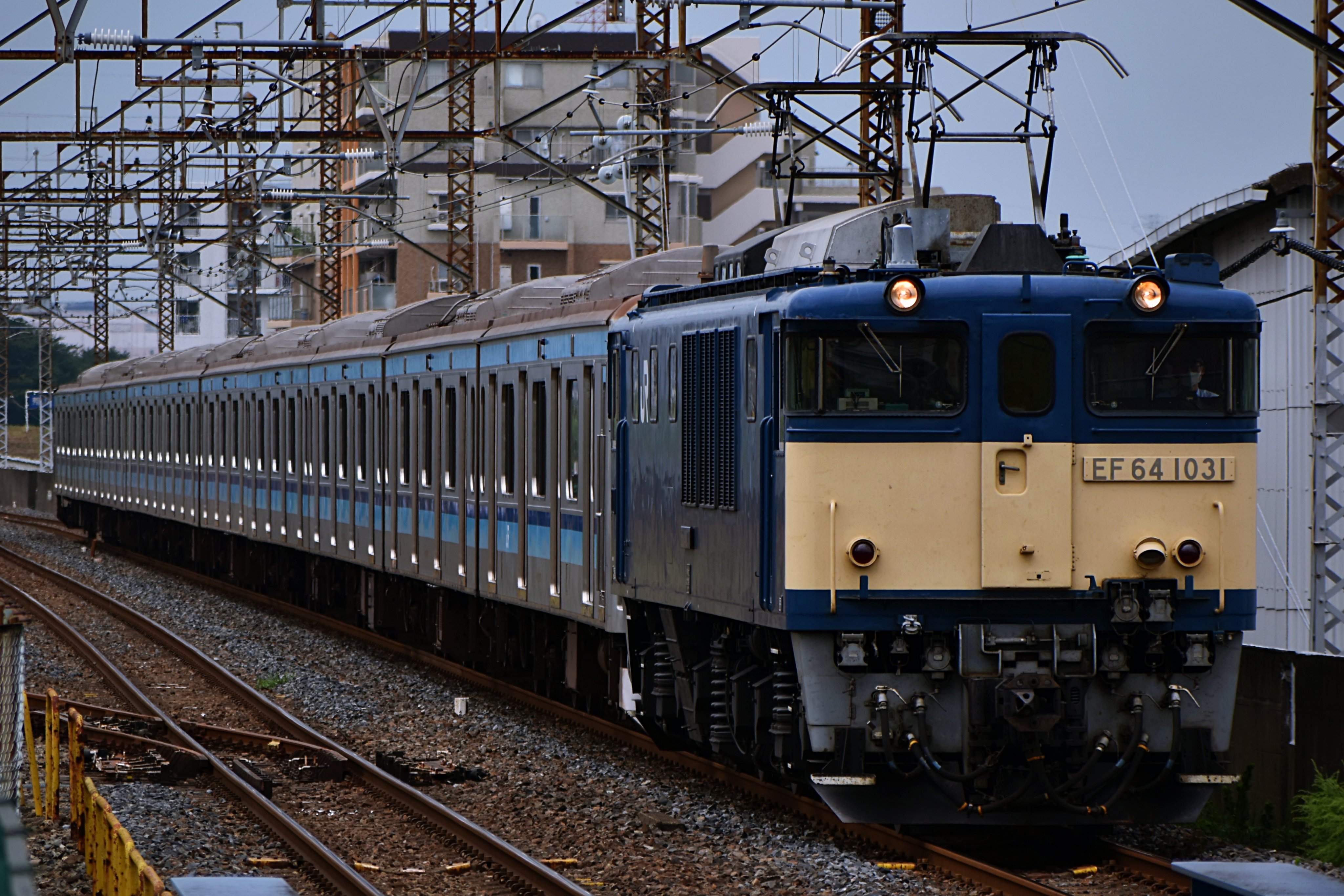 海豹 on Twitter: "2022/9/7 EF64 1031(長岡)/EF81 139(尾久)＋E231系800番台(三鷹車)ﾐﾂK3編成 配9543ﾚ-配9646ﾚ-配9721ﾚ ...