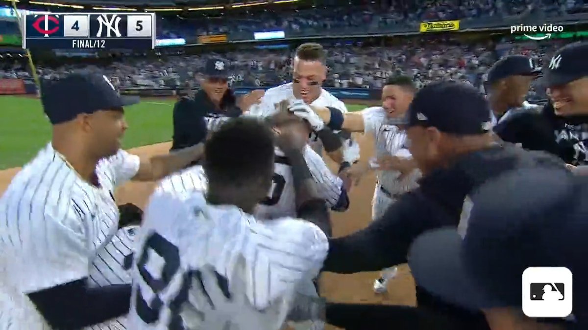 MLB on Twitter: "Oswaldo Cabrera delivers a HUGE #SeptemberBaseball walk-off. (MLB x @CoronaUSA)"