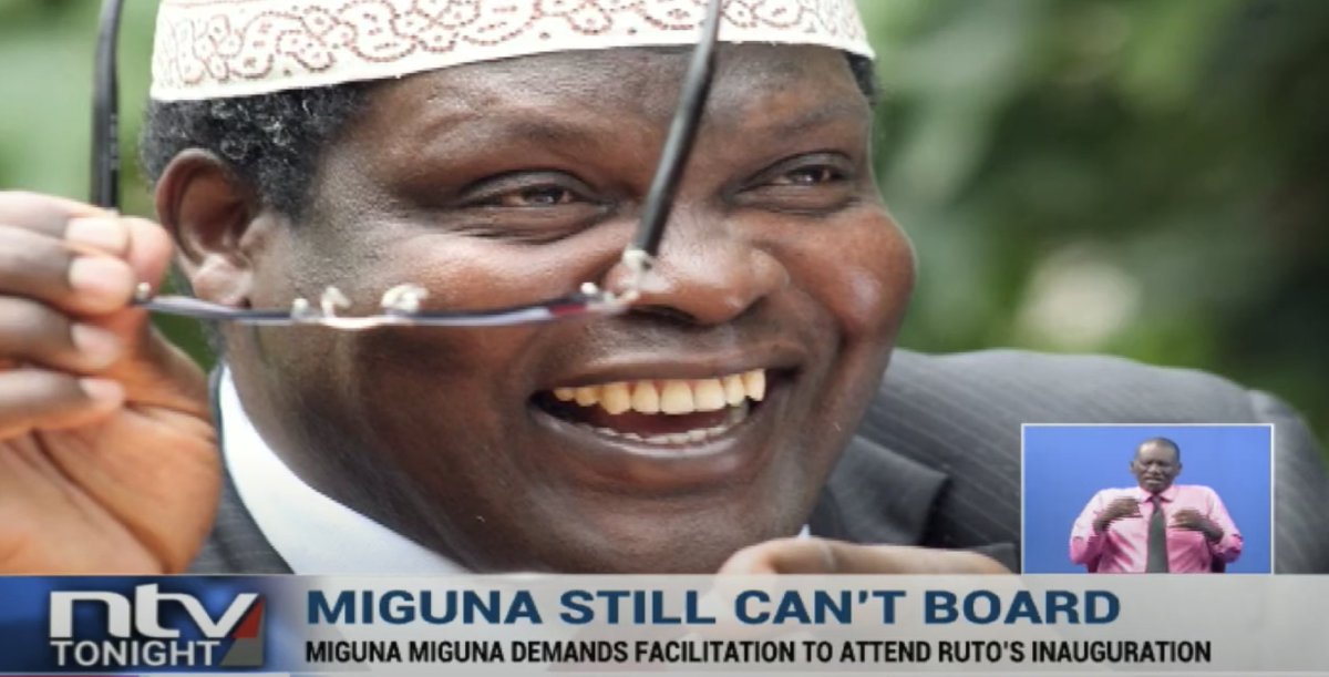 Africa Updates On Twitter Rt Ntvkenya Miguna Miguna Demands Facilitation To Attend Rutos