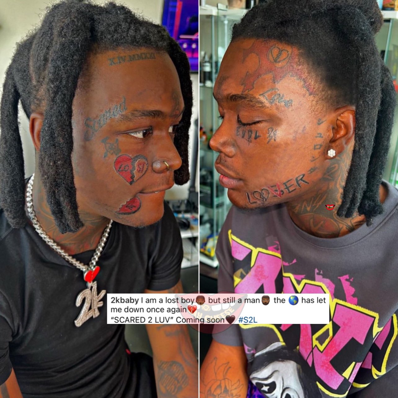 Theater Face Tattoos Vegas Judge Orders Swastika Face Tattoos Covered