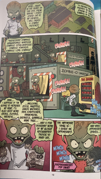 Plants vs. Zombies Facts on Twitter: "Fact #357: In a comic book titled "Battle Extravaganzo ...