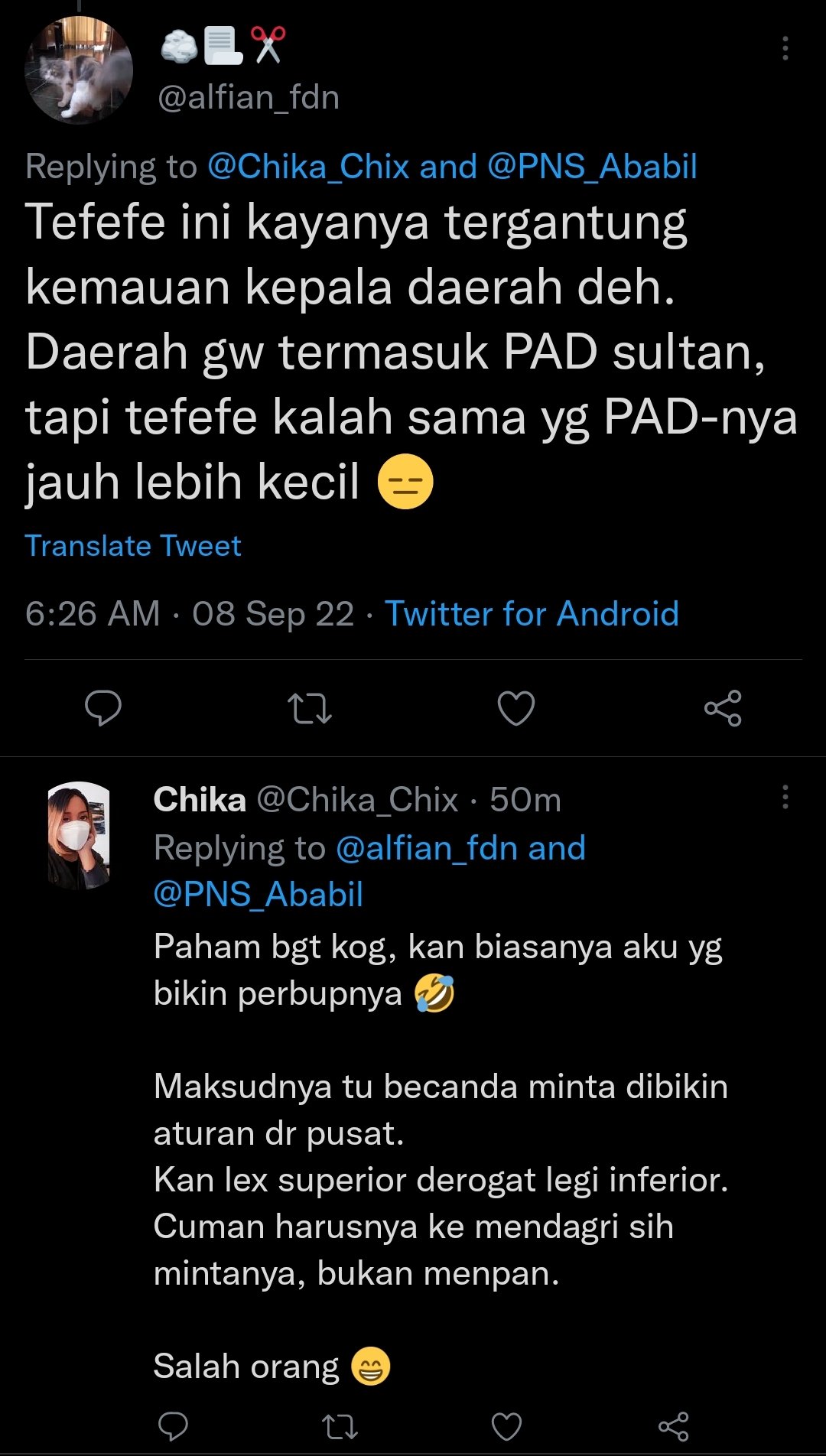 Chika on Twitter: "@txtindustri4 @PNS_Ababil Ini yah kak, jawabanku di reply lain 50menitan yg ...