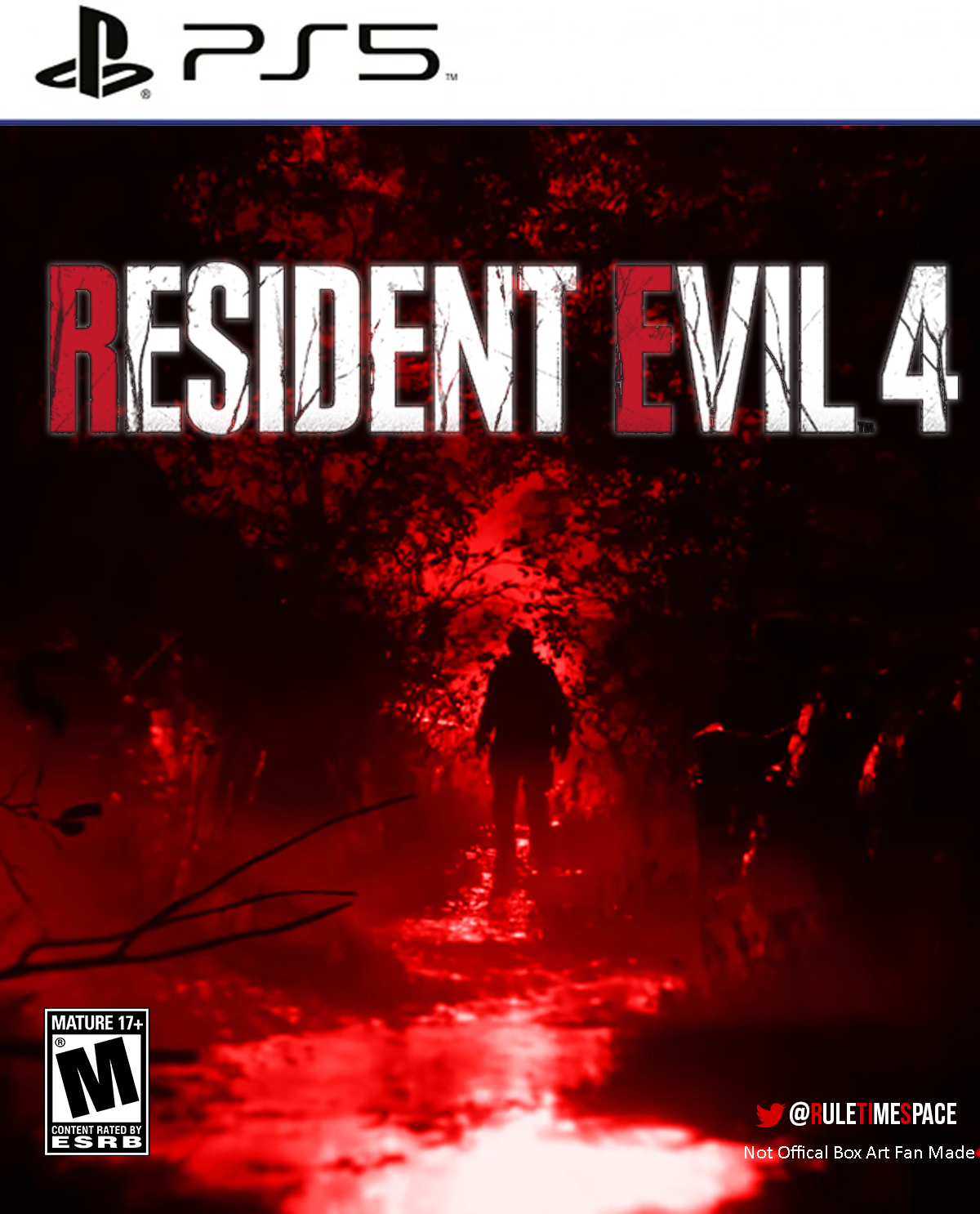 Resident Evil 4 Cover Red