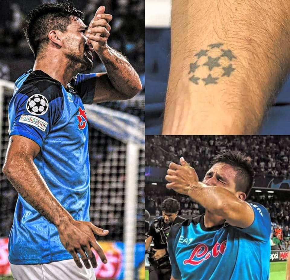 Champions League Logo Tattoo