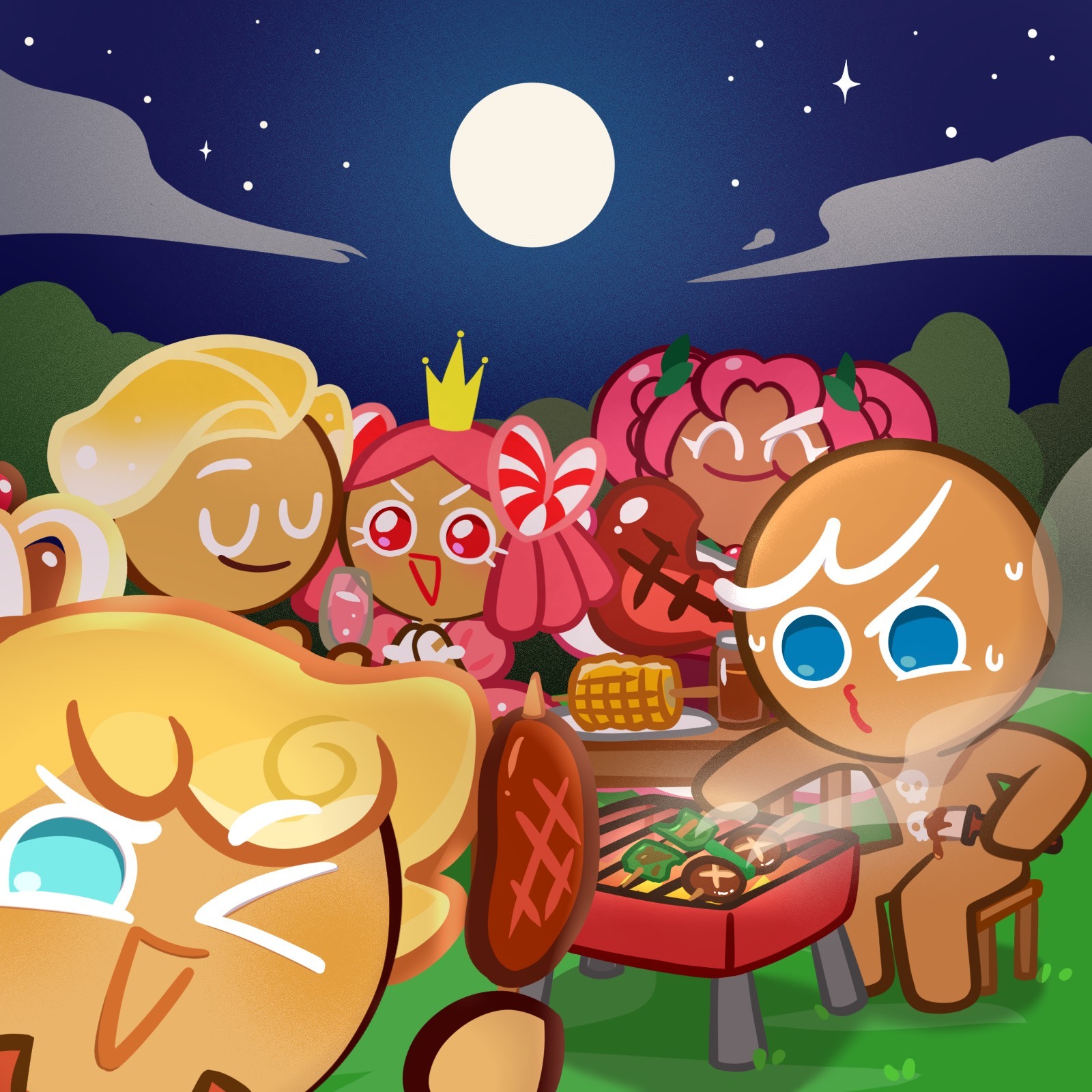 용감한 쿠키 𝗚𝗶𝗻𝗴𝗲𝗿𝗕𝗿𝗮𝘃𝗲 on Twitter: "추석하면 역시 다함께 맛있는 음식을 먹을 때가 최고지! 맛있게 먹으면 0칼로리인 거 다들 알지?🤩 쿠쿠쿠🤭 I ...