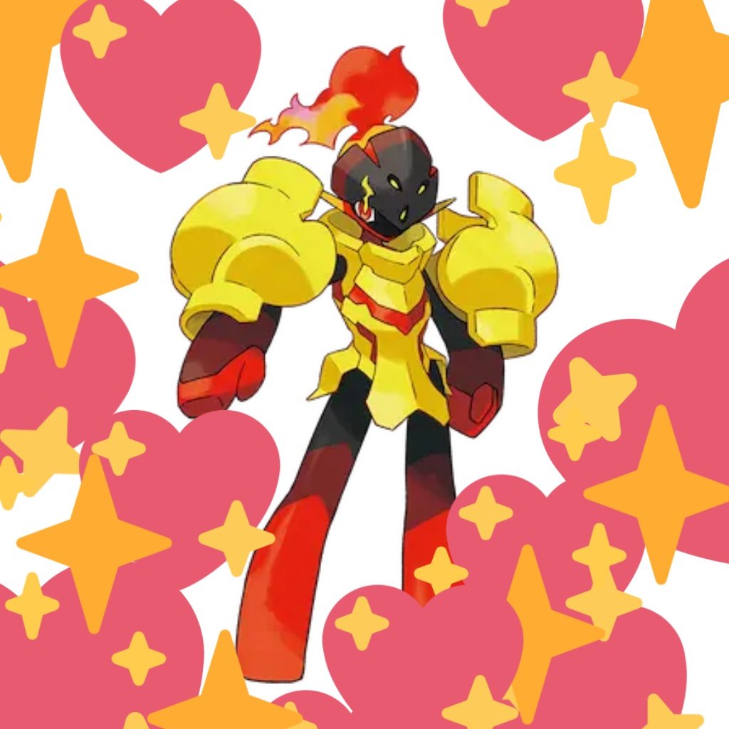 ポケモン「O yea the new knight Pokemon, the fire/g」|Robot Rumpusのイラスト