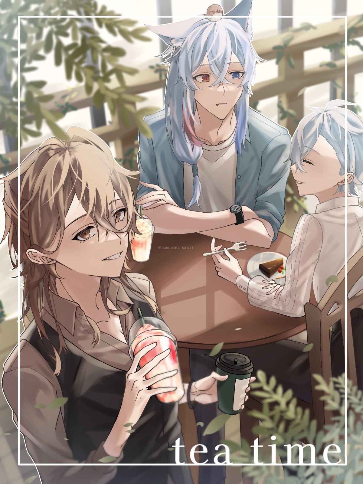 mozu🎮 on Twitter: "お互いの推し描くやつ〜！ 🎸🦊👑 https://t.co/XDFE76tcTq" / Twitter