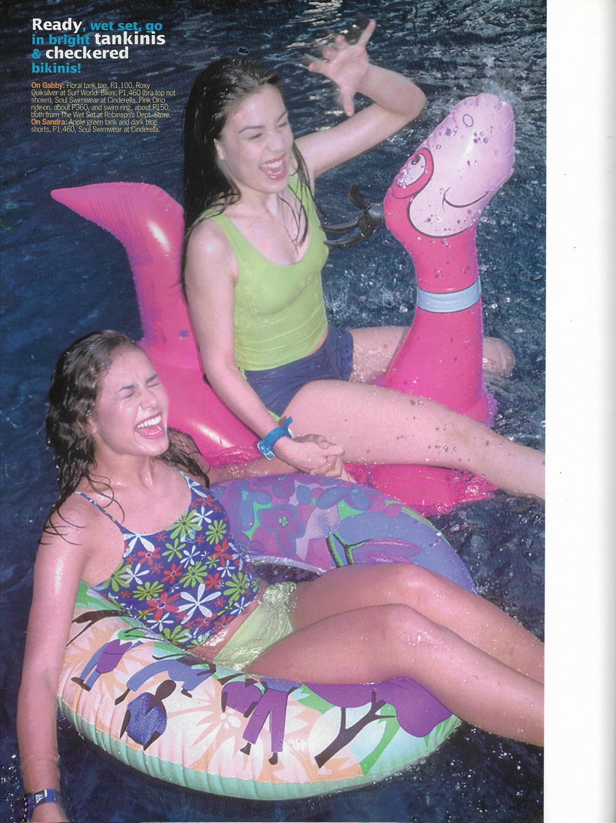 magasin archive on Twitter: "“shore winners!” shot by dakila angeles (candy, april 2000)"