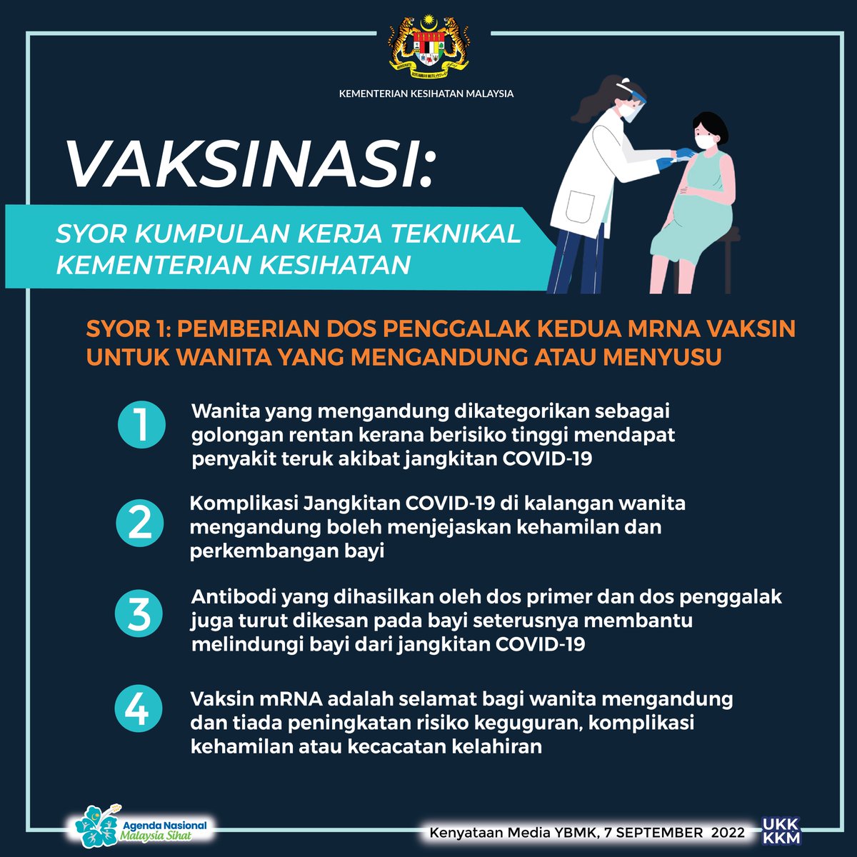 KKMalaysia🇲🇾😷 on Twitter: "Kumpulan Kerja Teknikal (TWG) KKM, pada 3 September 2022, telah ...