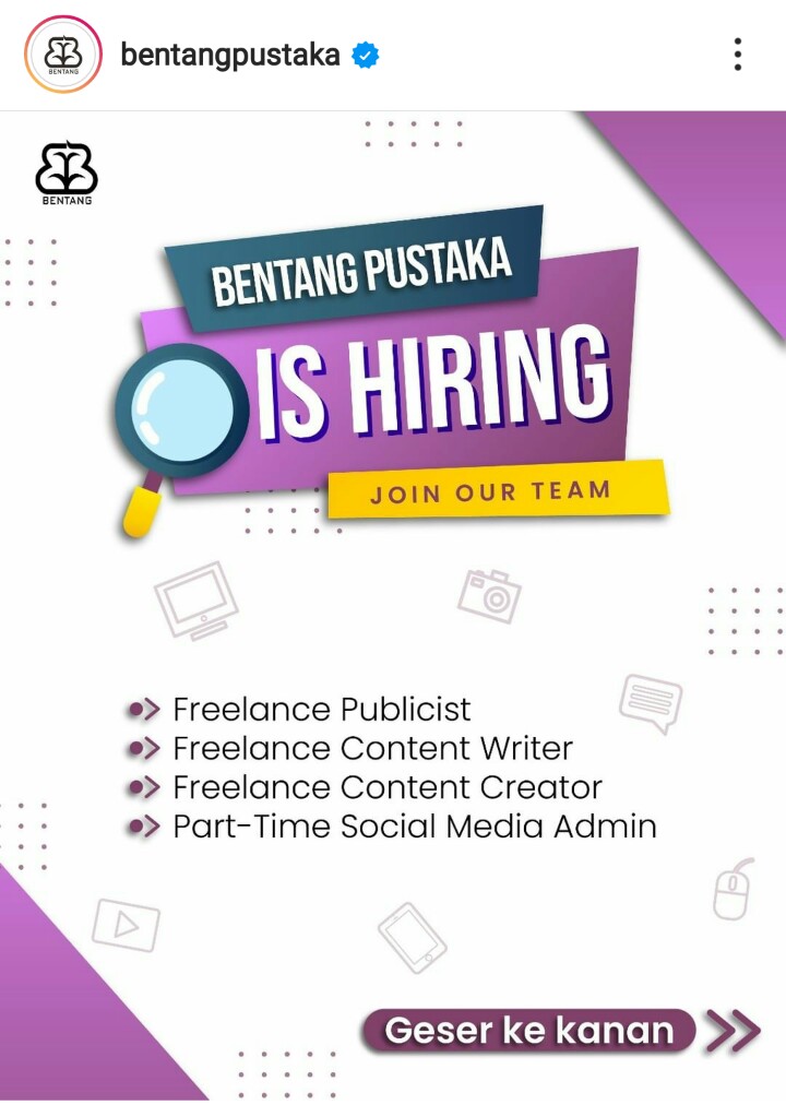 BACA RULES DI (bit.ly/worksfess) on Twitter: "Work! Sore, ada loker lagi nih. Semoga bermanfaat ...