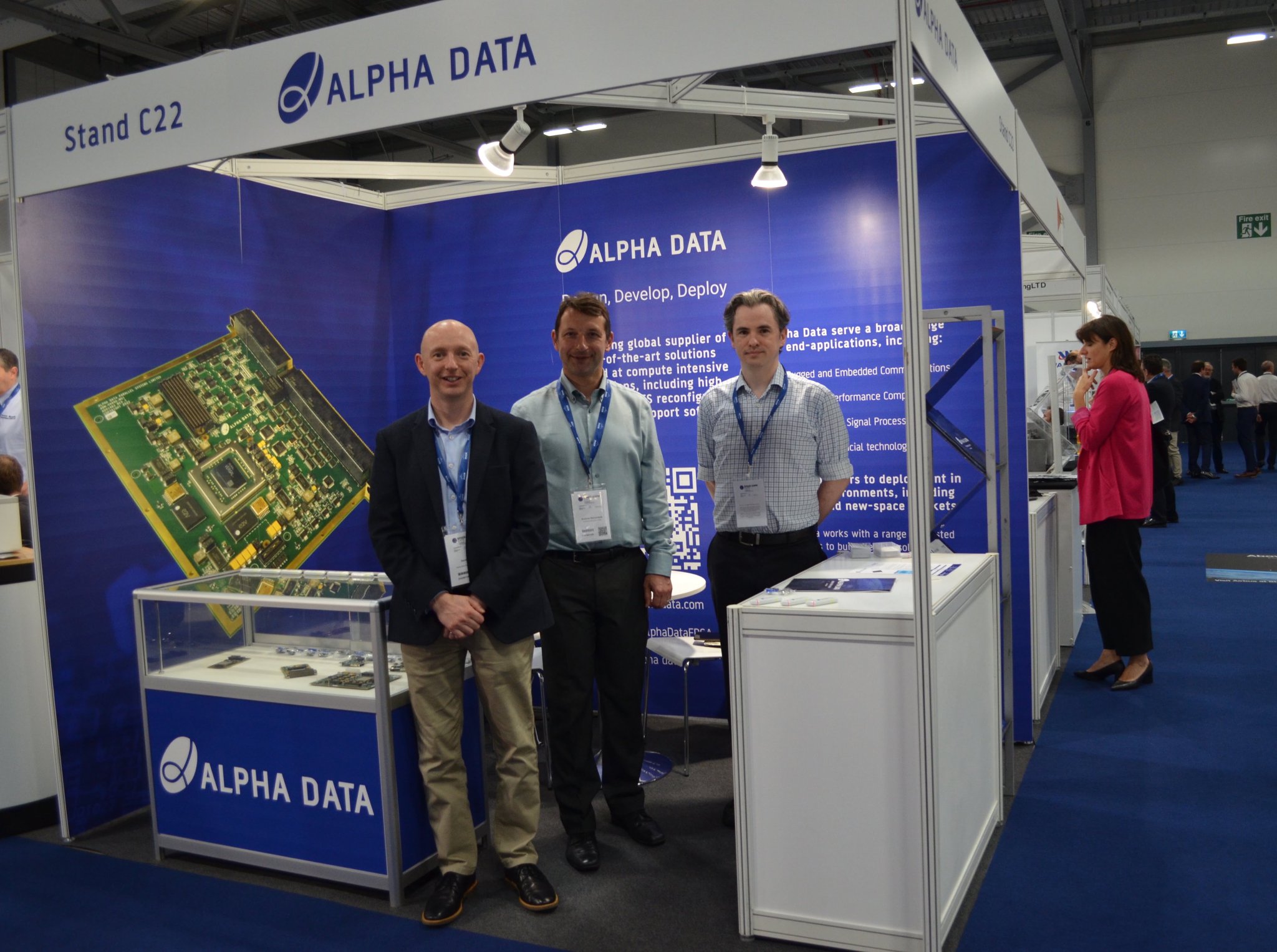 Alpha Data on Twitter: "We’re glad to be at @SpaceCommExpo for a 2nd year! Stop by our booth C ...