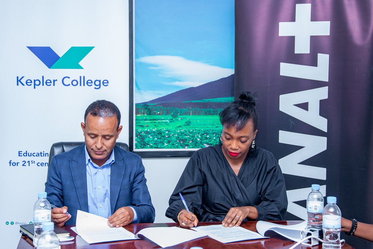CANAL+ Rwanda on Twitter: "We are delighted to partner with @KeplerHQ. During the MoU signing ...