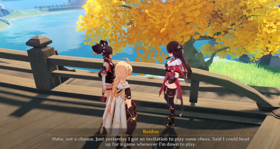 🍀 Yunie in genshin brainrot on Twitter: "But Beidou, a woman, has access to her Jade Chamber to ...