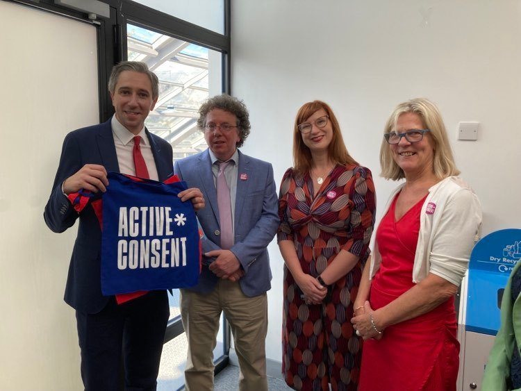 Active* Consent on Twitter: "#TBT to @SimonHarrisTD meeting with the Active* Consent team last ...