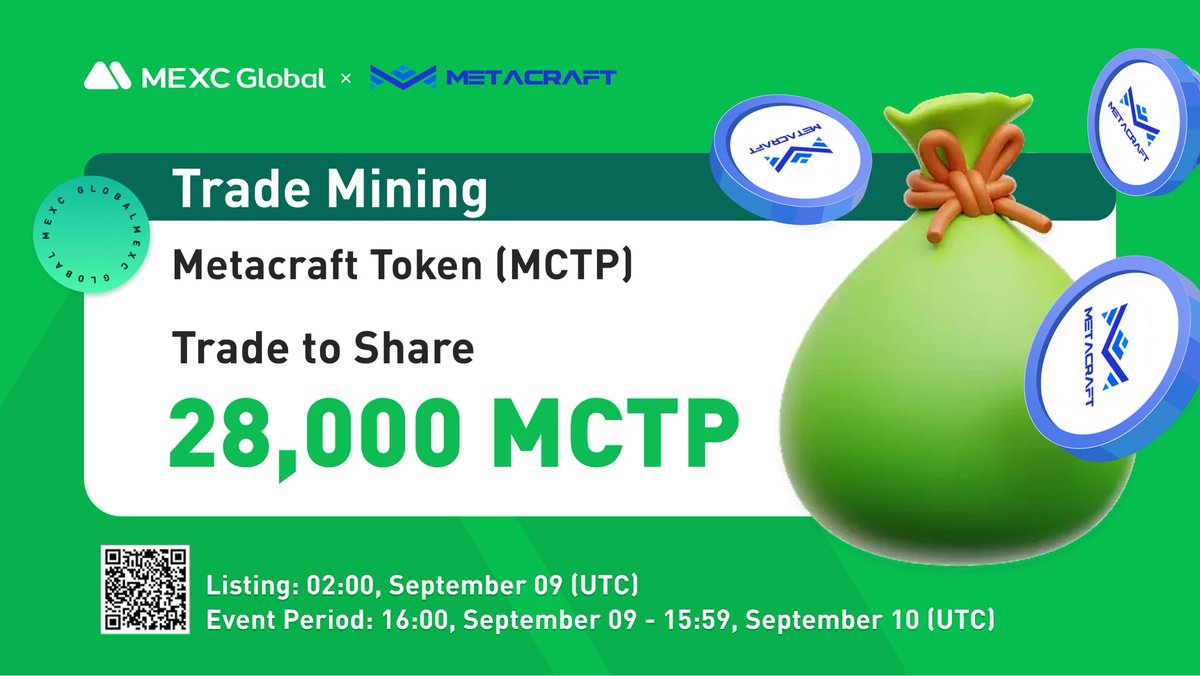 MEXC Global on Twitter: "Heads up, @Metacraftpro community 🙌🚀 Now is your chance to share 28,000 ...