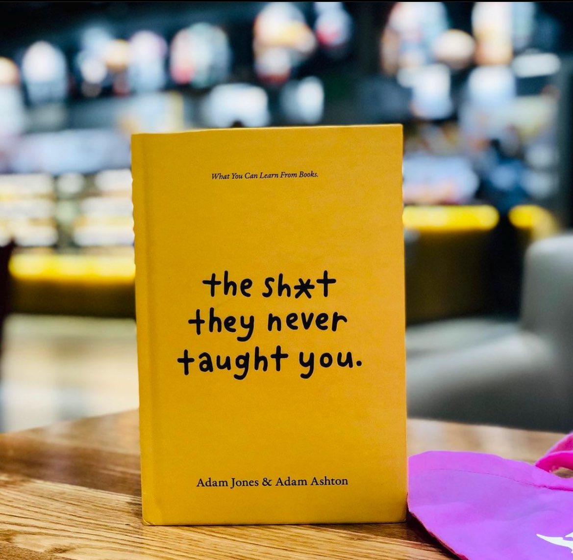 8 quotes from the book the sh*t they never taught you - Thread from ...