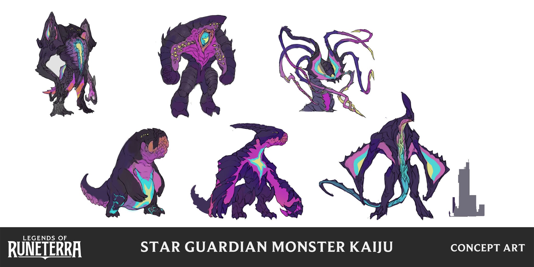 Spideraxe on Twitter: "Legends of Runeterra Star Guardian Kaiju Concept Art by Kudos Production ...