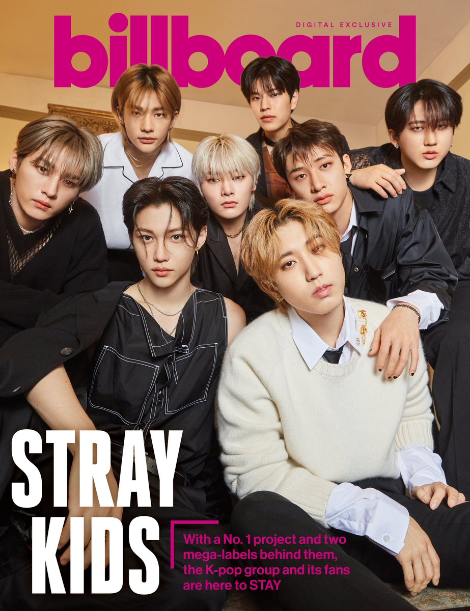 Stray Kids | Billboard September Issue / Twitter