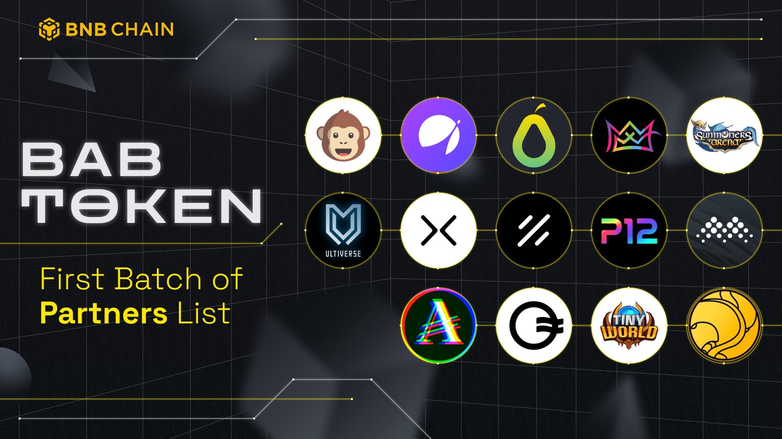 BNB Chain on Twitter: "Binance Account Bound (BAB) tokens have arrived! Fourteen leading #Web3 ...