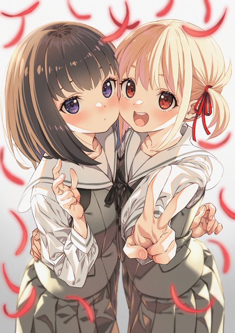 「nishikigi chisato yuri」Fan Art(Popular)