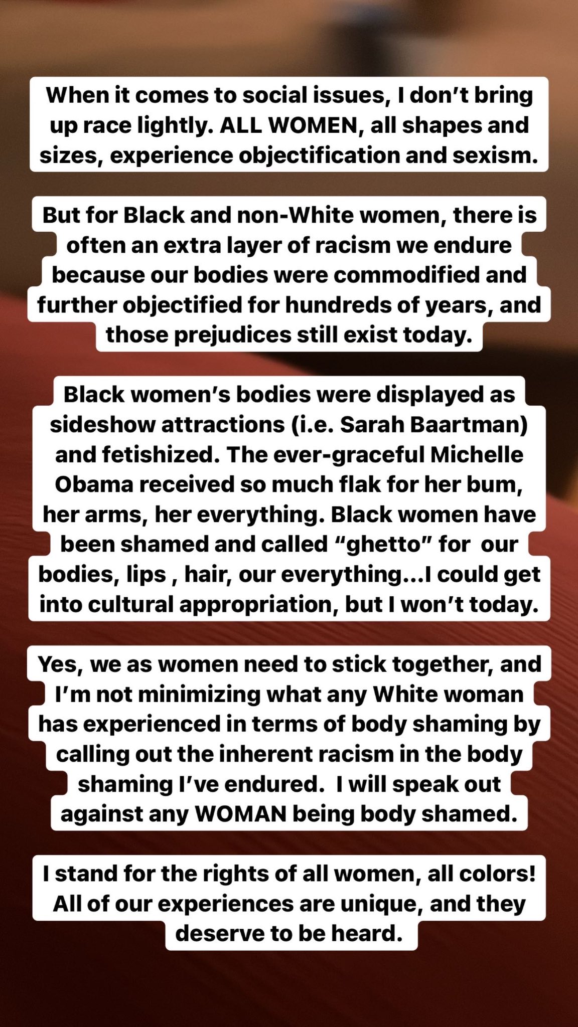 Black Women Body Image Issues