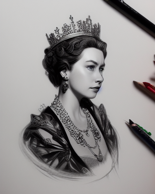 Emad on Twitter: ""Queen". #RIP #AIArt #StableDiffusion https://t.co/s8En4Hc3b6" / Twitter