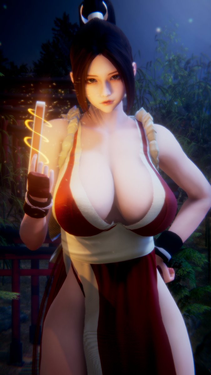 GGAdams on Twitter: "RT @ShotaConaNora: Done with Mai Shiranui artwork, using same work/light ...