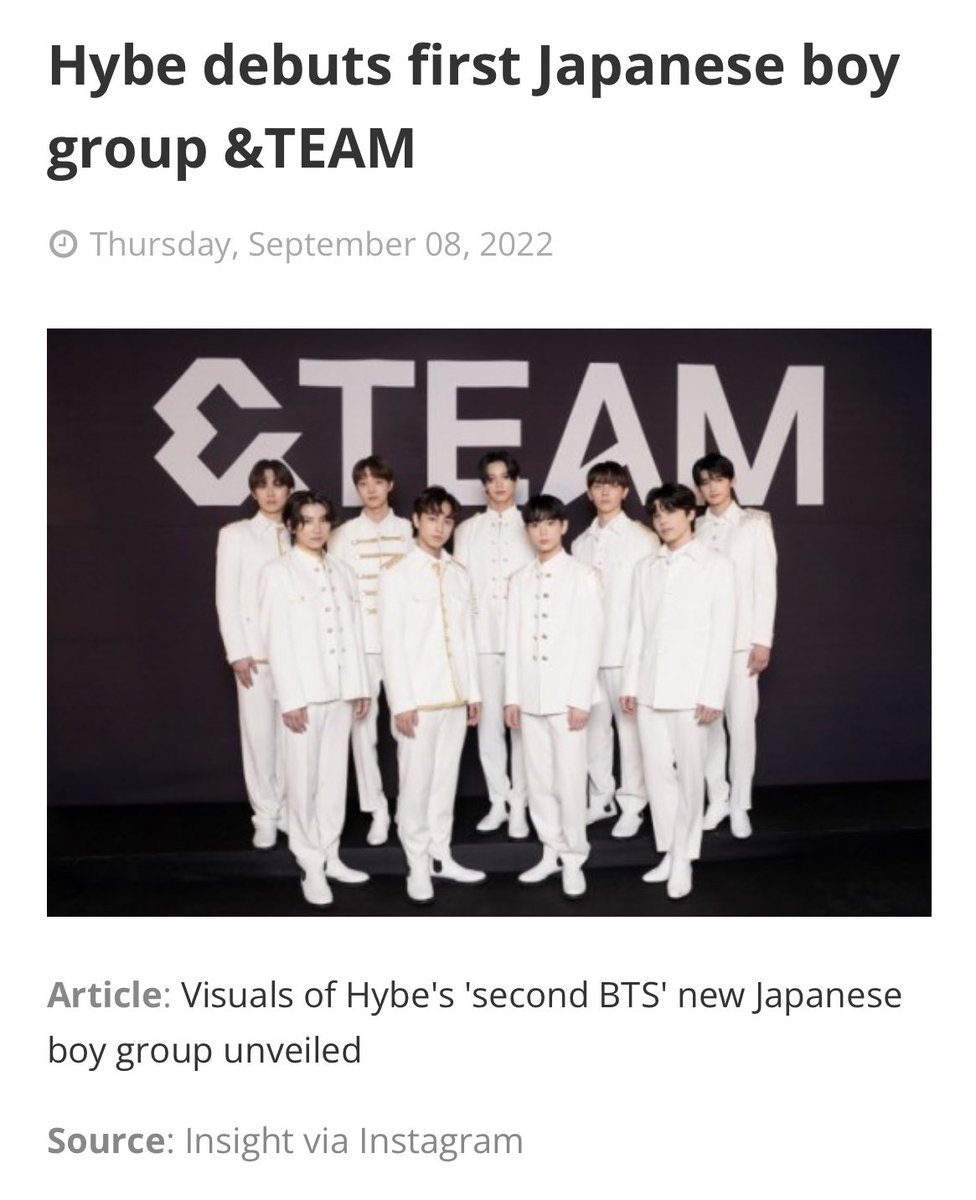 notpannchoa/notpannkpop/notnetizenbuzz on Twitter: "[ notnetizenbuzz ] Hybe debuts first ...