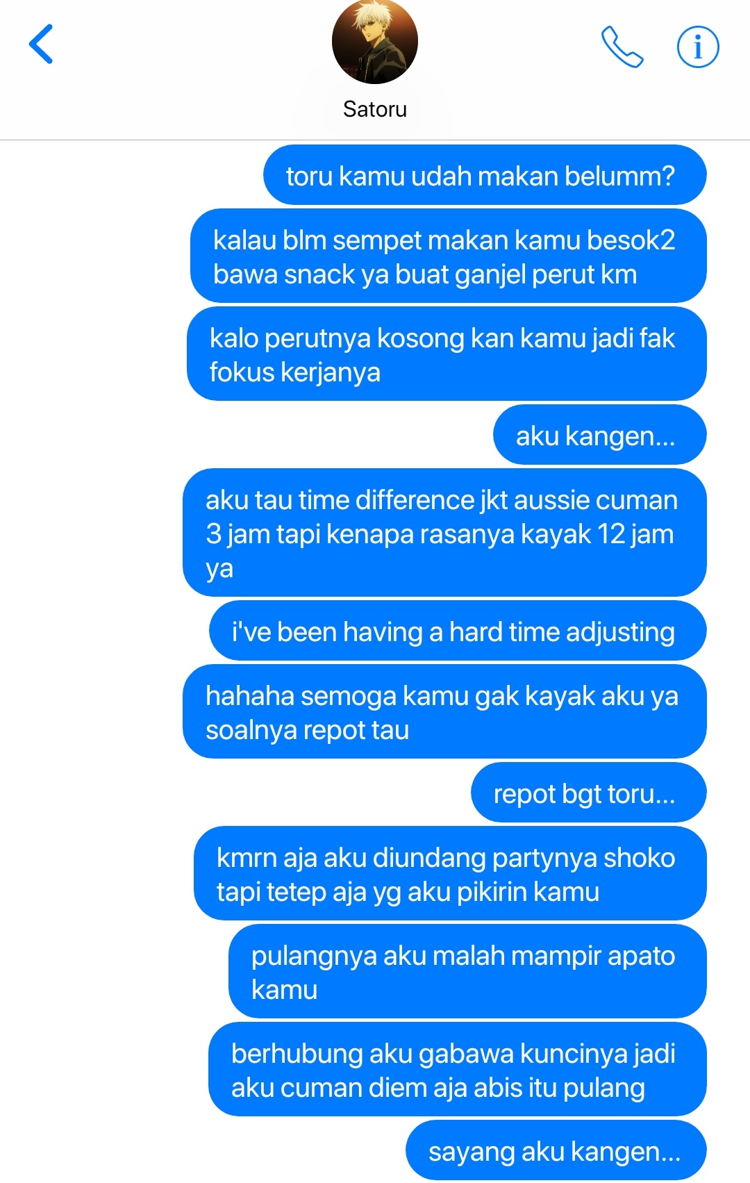 OPEN DM | JUJUTSUDILFAREA on Twitter: "Ffhalu! Gojo Satoru x fem!reader ...