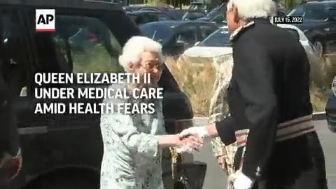 Queen Elizabeth II has been placed under medical supervision because ...