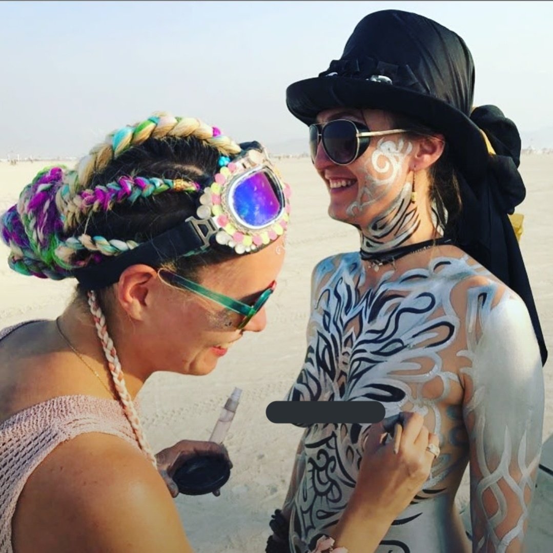 Body Paint Burning Man