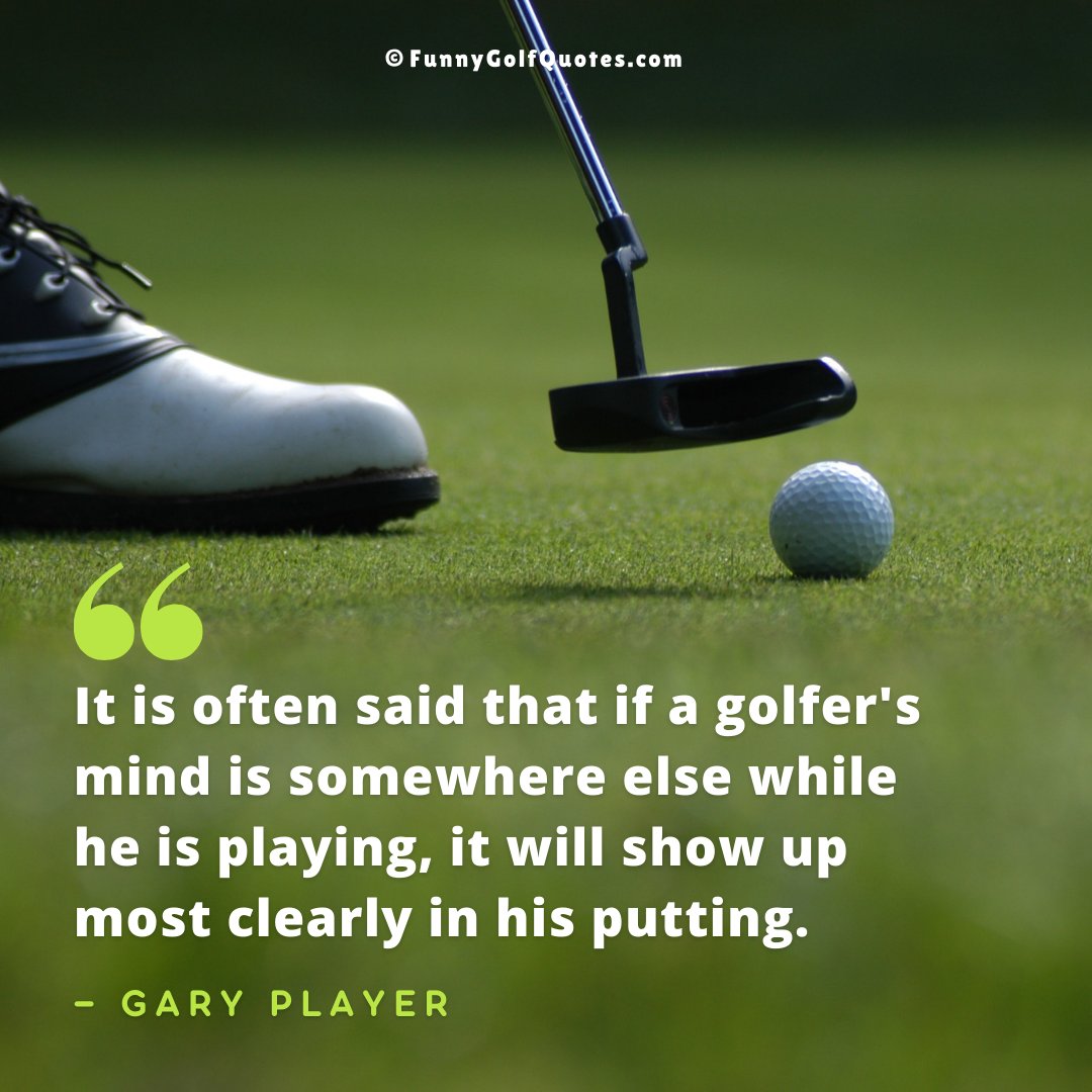Clever Golf Quotes