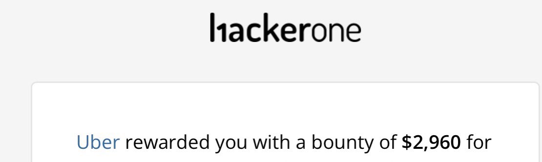 SickSec 🇲🇦 on Twitter: "I really wanted to find a bug in Uber for a while Finally it happened ...