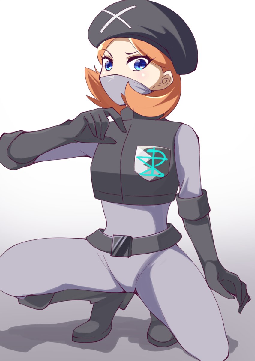 PokeHarem on Twitter: "{Leah the Team Plasma Grunt} " Release your Pokemon ! " 🔰~ Bisexual 🔰 ...