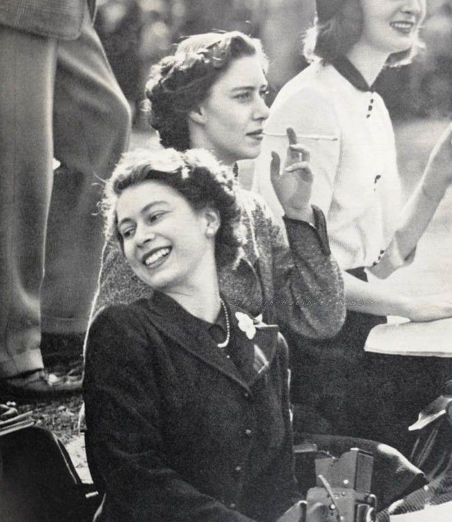 Princess Margaret Smoking