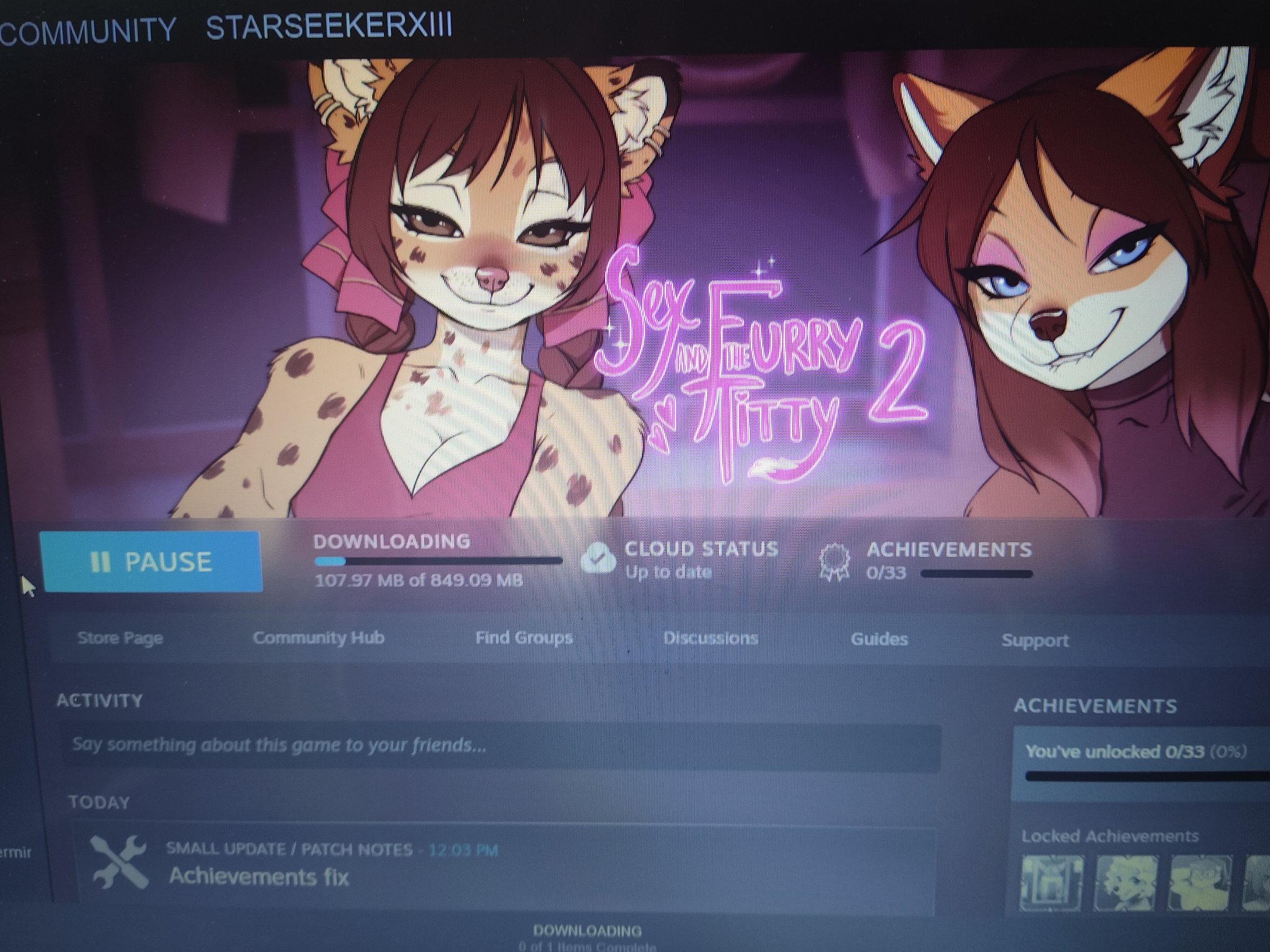 Furlough Games on Twitter: " 🎮🥳SEX AND THE FURRY TITTY 2 IS OUT! 🎮🥳 Get the game on Steam with a ...