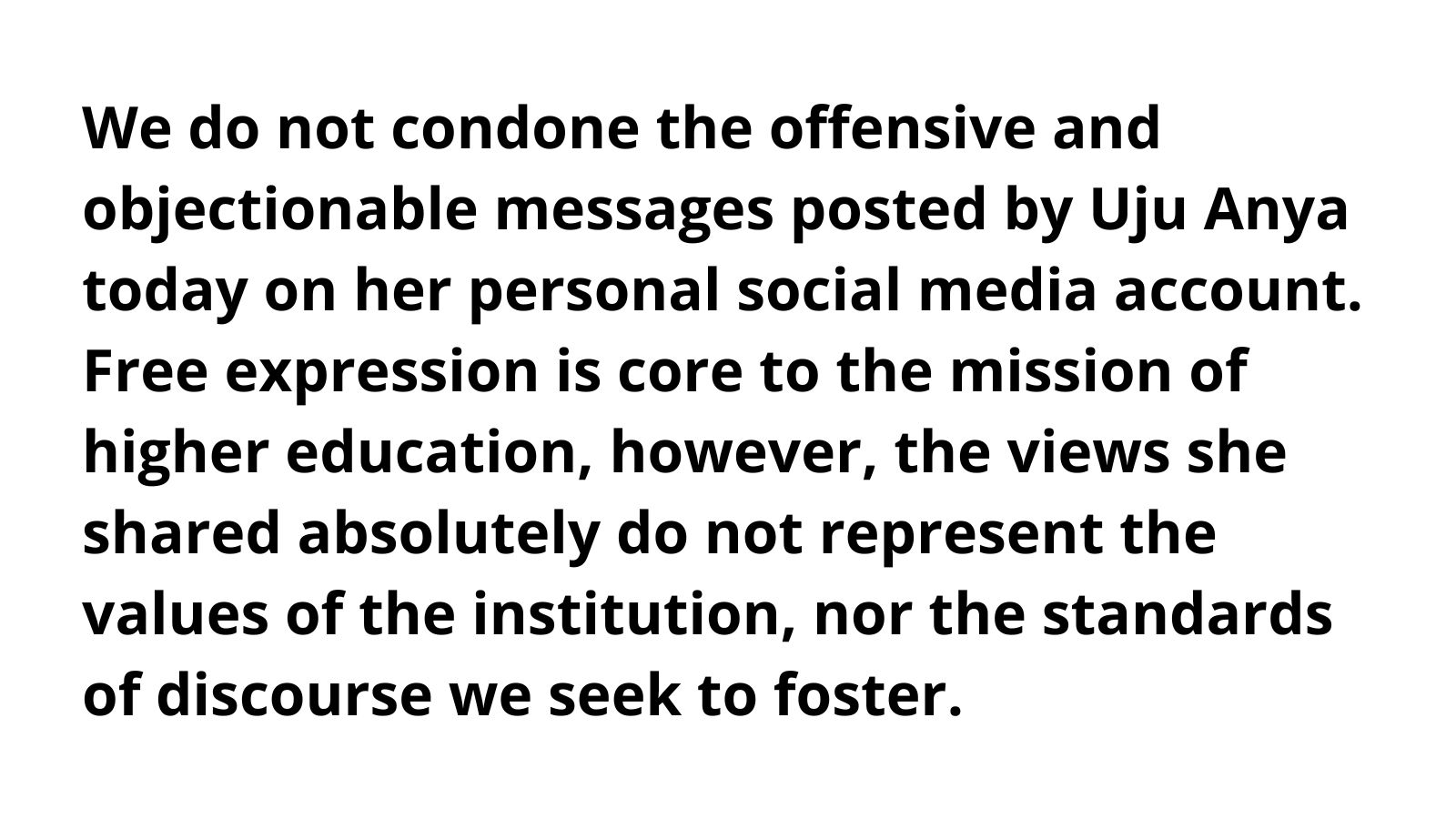 Carnegie Mellon University On Twitter A Statement Regarding Recent