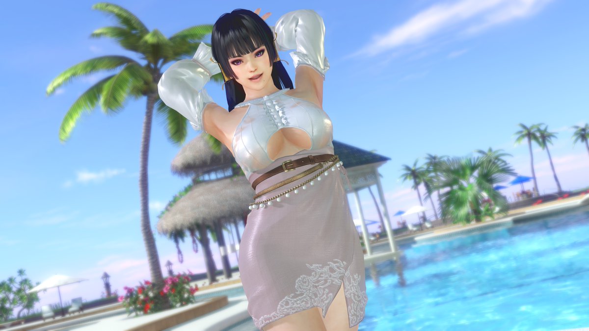 maro on Twitter: "今日のDMM。取り敢えずノートレは避けられた(*´ω`*) #DOAXVV #女天狗 #スイートスポット 女神とバカンス満喫中！#ブイブイ #女神の一枚 ...