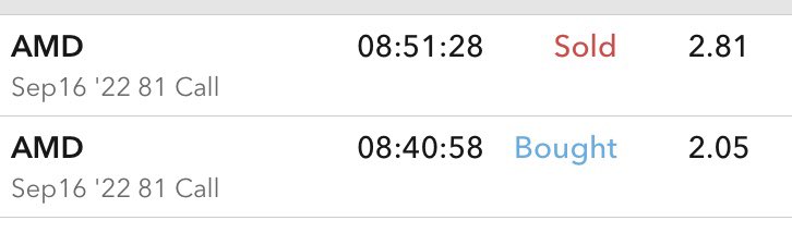 Darth Trader LLC on Twitter: "Celebrating a 37% gain on my $AMD trade today, thanks to ...