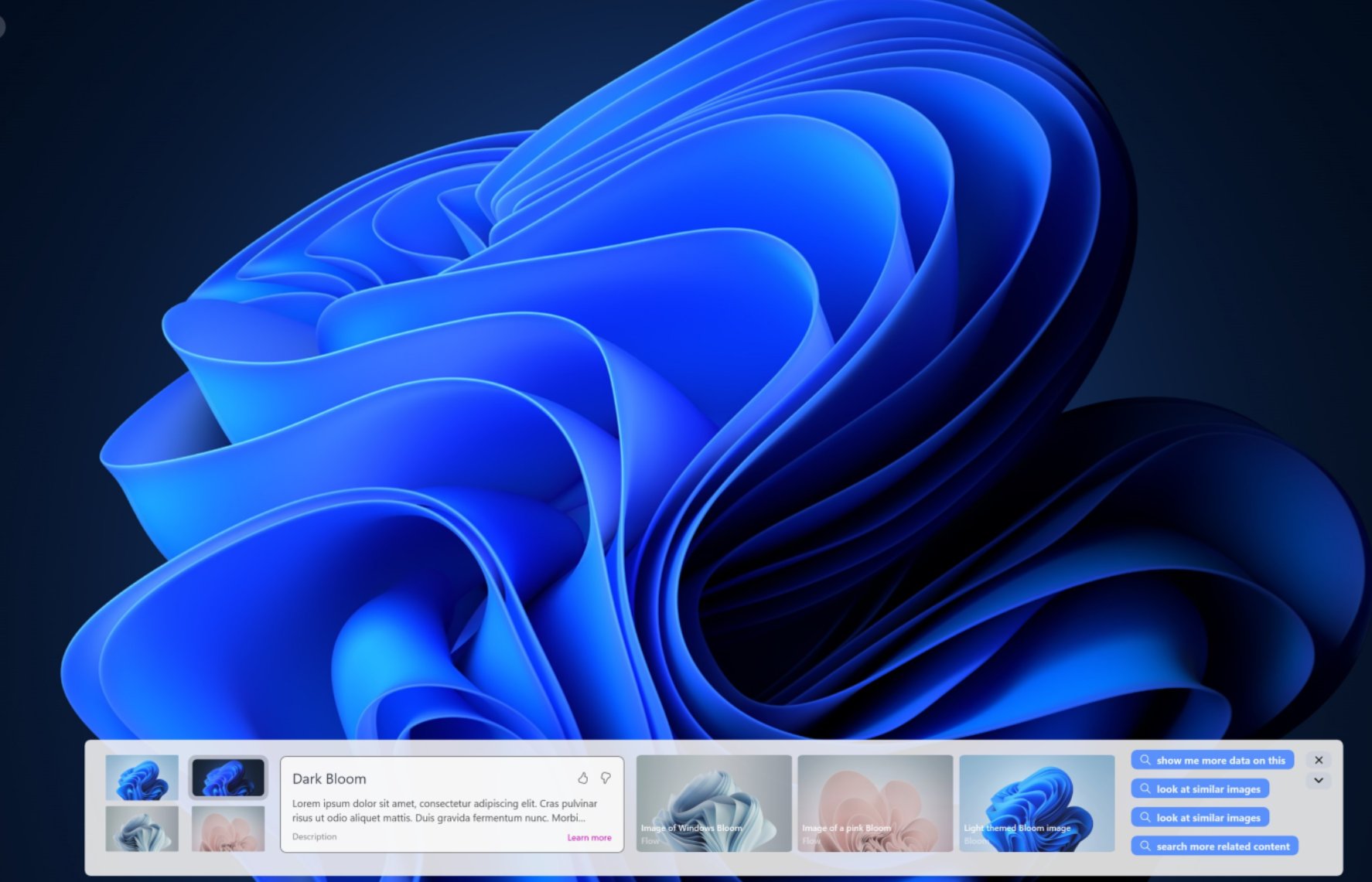 FireCube on Twitter: "New desktop Spotlight UI in build 25197 Vive command: vivetool /enable /id ...
