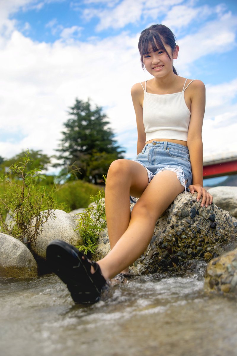 おおたに on Twitter: "RT @hakase009: 2022.9.4 山梨県韮崎市近郊 あおいJS夏のラスト撮影会 あおいちゃん #らんあおい #JS最後の夏"