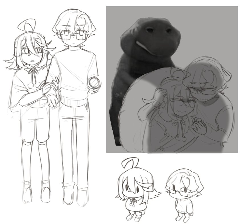 protagkunist on Twitter: "Small OC Sketch Dump https://t.co/sh8uTtG4U7" / Twitter