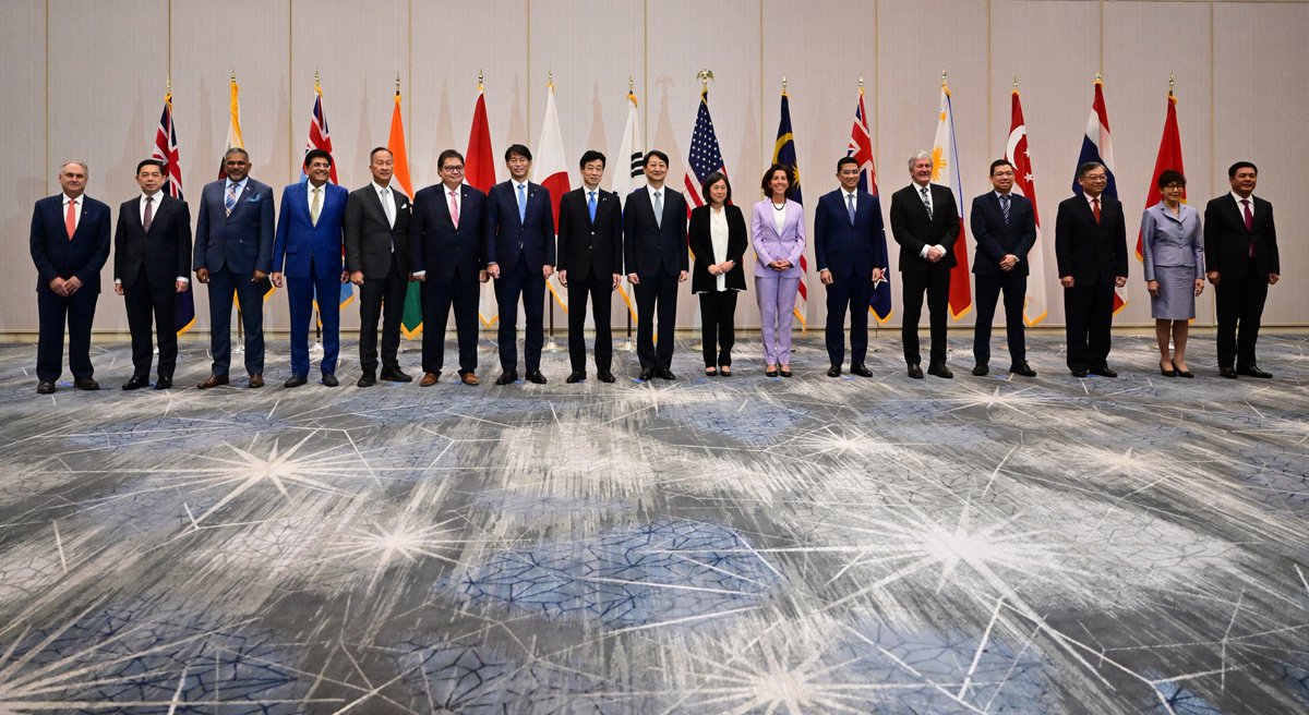 自由亚洲电台 on Twitter: "【“印太经济框架”(#IPEF)部长级会议】 【强化半导体供应链】 由美国主导的“印度太平洋经济框架”（IPEF）部长级会议在洛杉矶开幕，包括强化半导体 ...