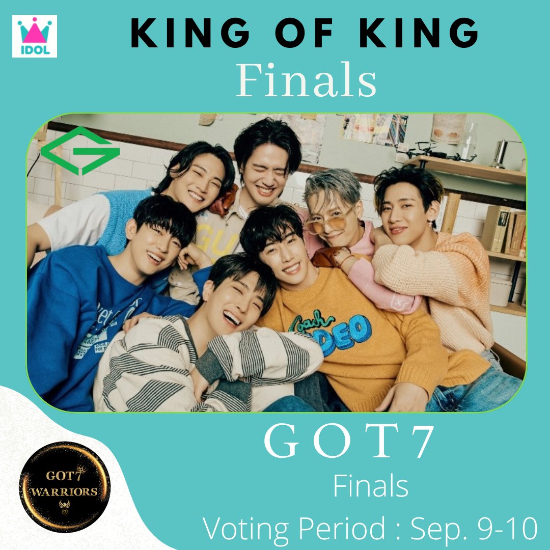 IA 🔗tweetybirdie🔗belle on Twitter: "RT @got7_warriors: 📣IDOLCHAMP📣 Ahgases lets vote GOT7 on the ...